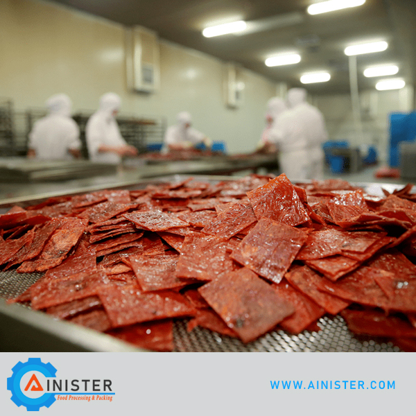 China 100% Original Soy Meat Processing Line - Dried Pork slice ...